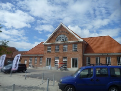 Herborg-Skjern - Det gamle mejeri i Astrup - railtrails